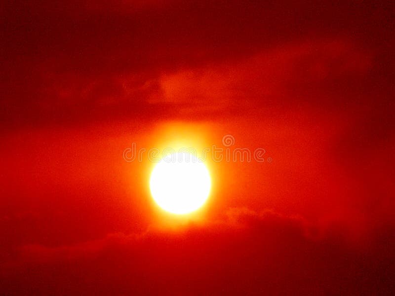 Red Sun set stock photo. Image of sunset, beautiful - 168351626