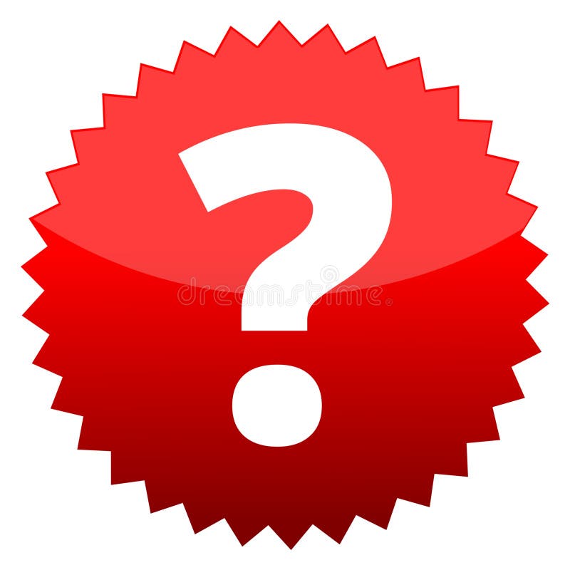 Sun Character with Question Mark Stock Illustration - Illustration of ...