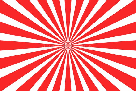 Red Sunburst Pattern Background, Vector Illustration Stock Vector ...