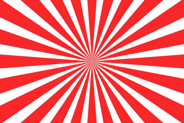 Red Sunburst Pattern Background, Vector Illustration Stock Vector ...