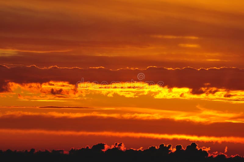 Red sunrise stock photo. Image of sunrise, reflection - 11464084