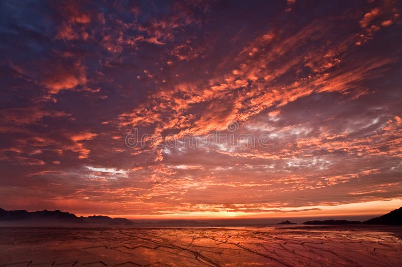 Red Sunrise stock photo. Image of landscape, cloud, nature - 13310782