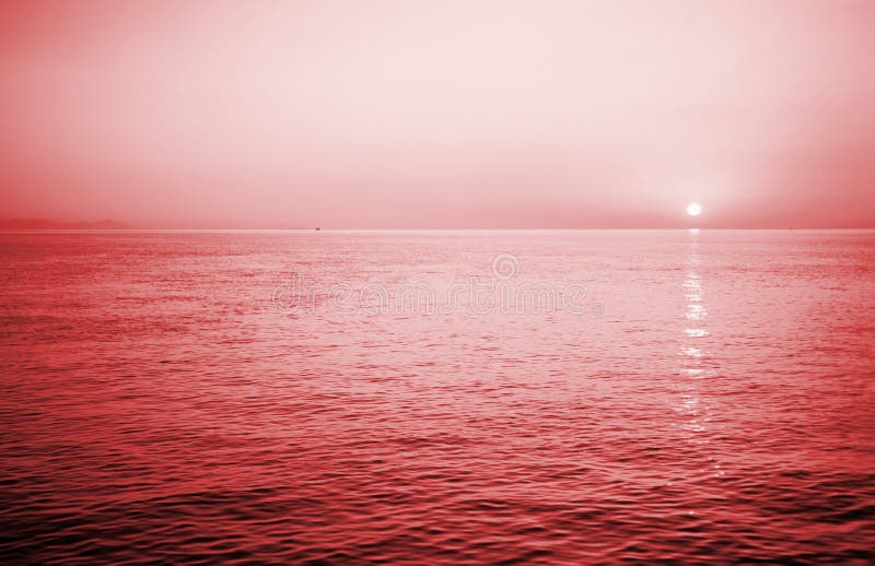 Red Sunset stock photo. Image of dawn, sunset, sunrise - 12565186