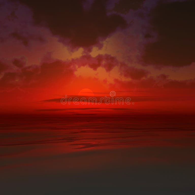 Red Sunset Stock Illustrations – 287,610 Red Sunset Stock Illustrations ...