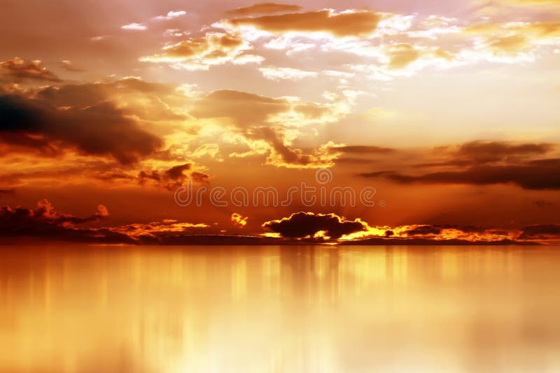 Red sunset stock image. Image of staring, pageantry, sunrise - 39641791