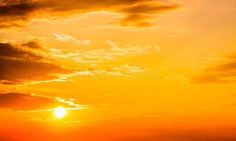 Red Sunset, Sunrise, Sun, Clouds Stock Photo - Image of evening ...