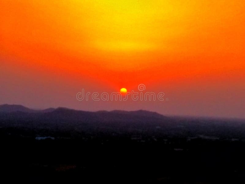 Red Sunshine stock photo. Image of nature, sunshine - 145089148