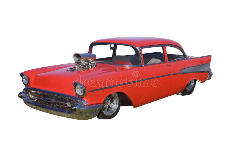 Hot Rod Chrome Supercharger Stock Photo - Image of supercharged, auto ...