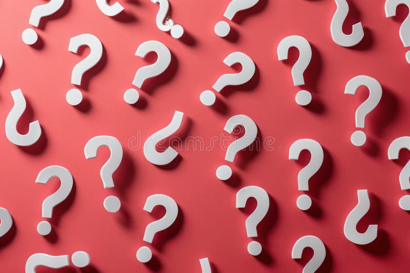 Question Marks Scattered Stock Illustrations – 1,327 Question Marks ...