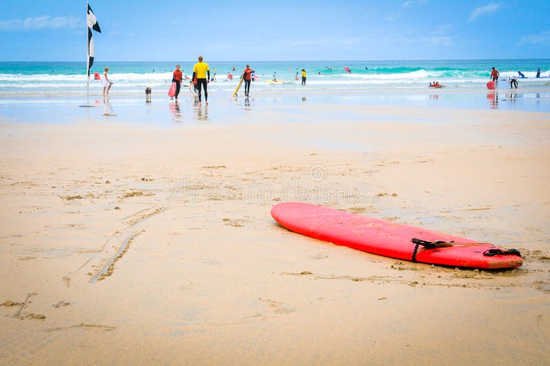Surfing in Cornwall, England Editorial Photography - Image of marine ...