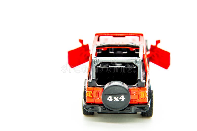 Red Suv Toy Car, Doors Opened Stock Photo - Image of auto, ride: 196146686