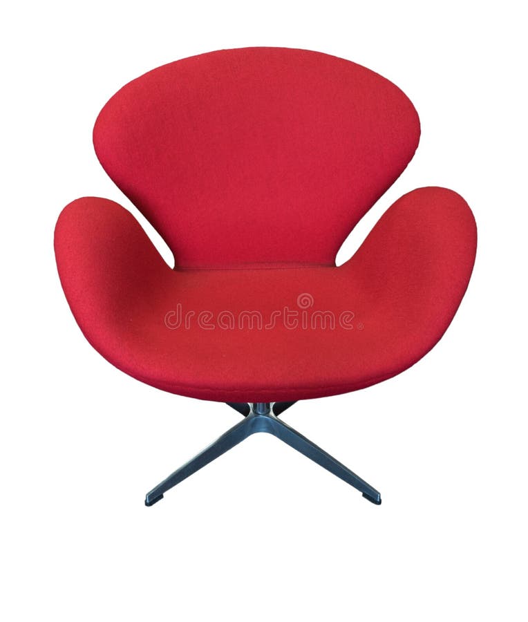 Swan chair stock image. Image of swan, fabric, print, white - 1086479