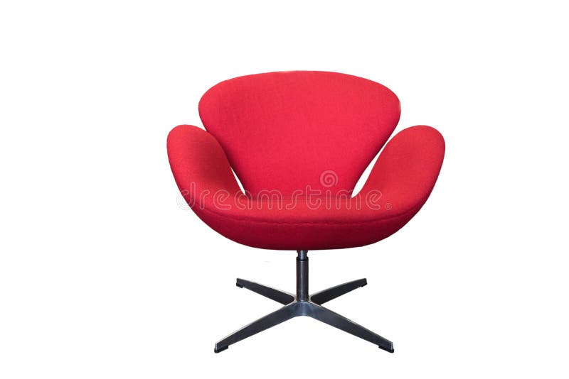 Swan chair stock image. Image of swan, fabric, print, white - 1086479