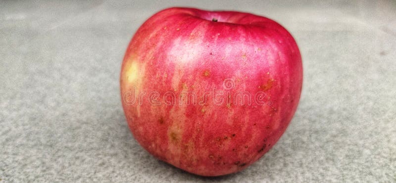 Red and sweet apple stock photo. Image of object, healthy - 208315344