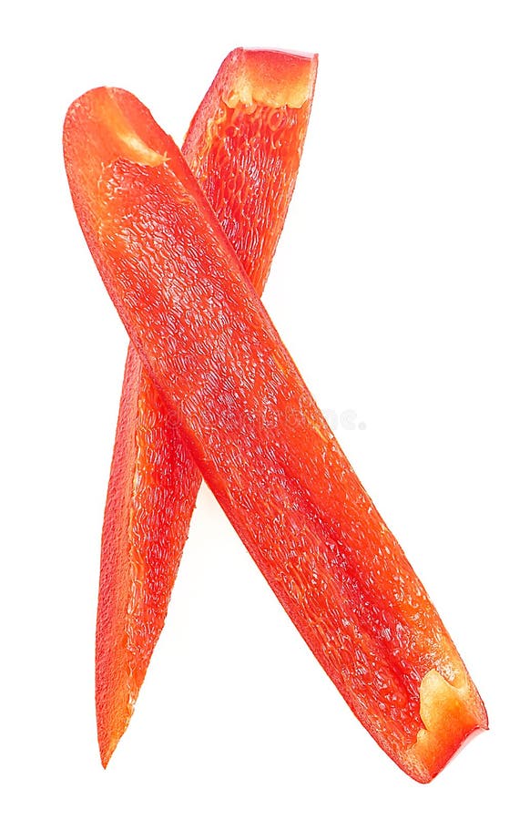 Red Capsicum Stick White Background Stock Photos - Free & Royalty-Free ...