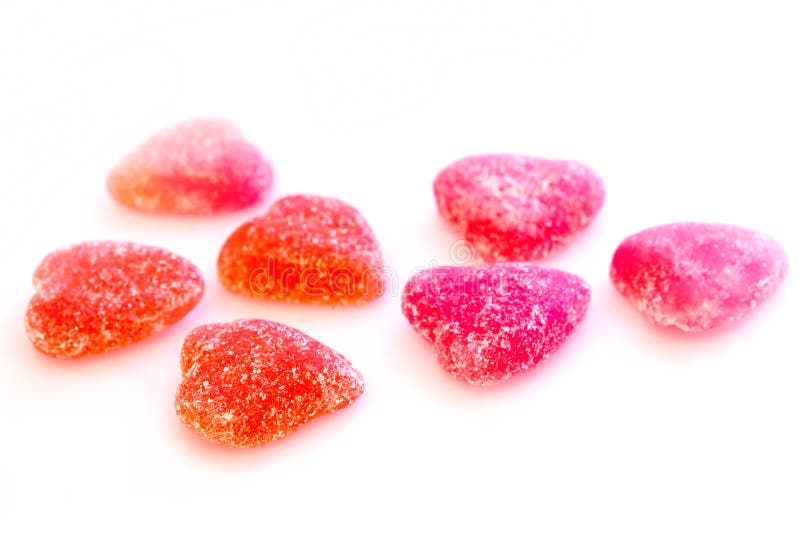 Red sweet hearts stock image. Image of sugar, holiday - 23003171