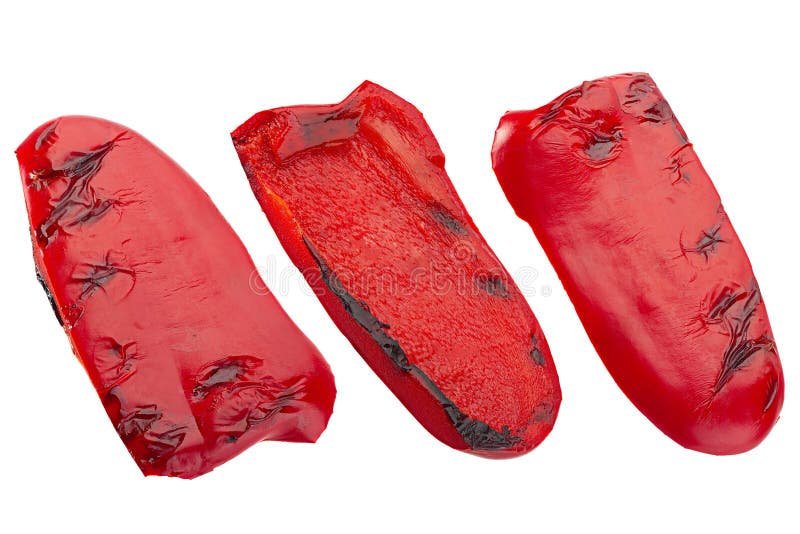 Red sweet pepper slice stock photo. Image of nutrition - 68514524