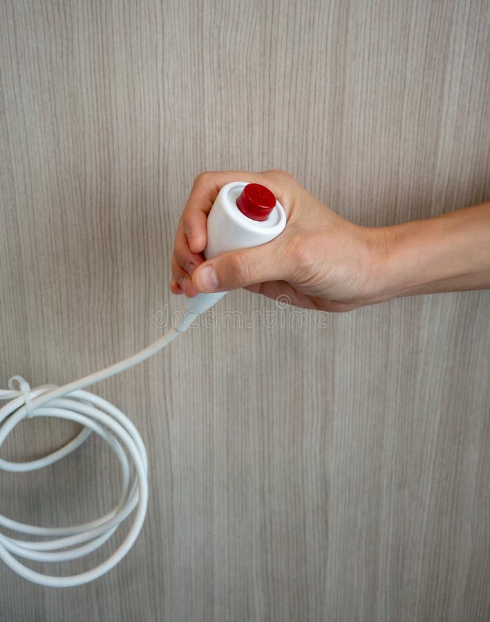 Red Switch Emergency Call Inside Patient Room Stock Image - Image of ...