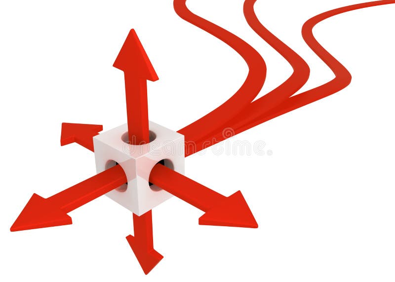 Emerging Arrows Stock Illustrations – 24 Emerging Arrows Stock ...