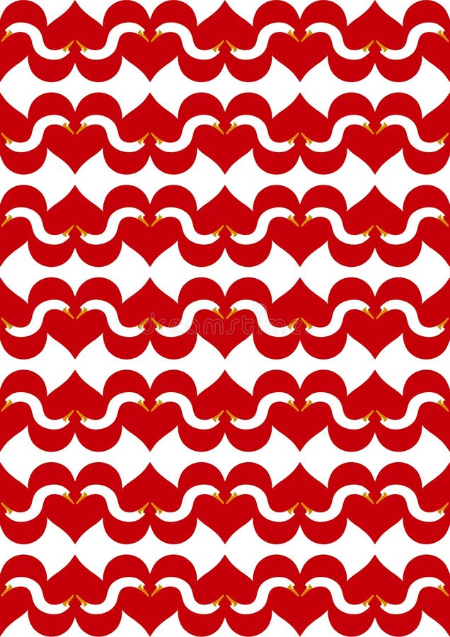 Red synergy of love stock illustration. Illustration of love - 271269