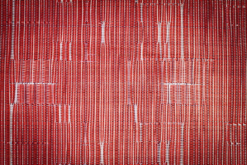 Red Synthetic Fabric Pattern Stock Image - Image of textured, bright ...