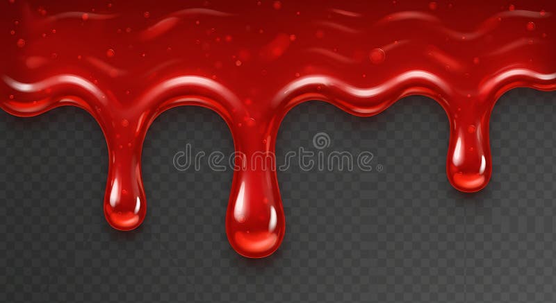 Red Syrup Drip Texture stock illustration. Illustration of sticky ...