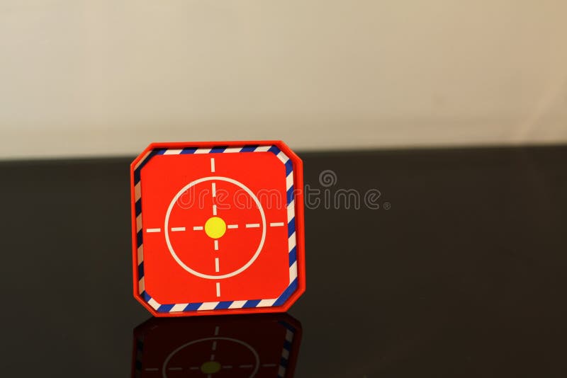 Red target black table stock image. Image of white, dice - 139083221