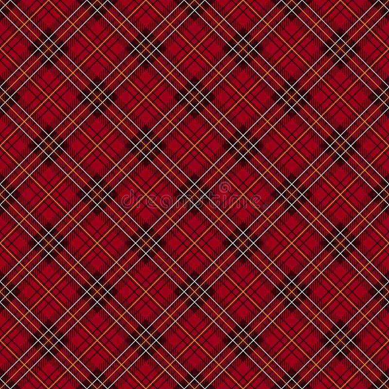Red Tartan Check Background. Stock Vector - Illustration of design ...