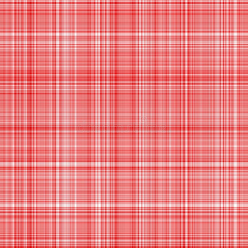 Seamless Raspberry Red Plaid Pattern Stock Vector - Illustration of ...