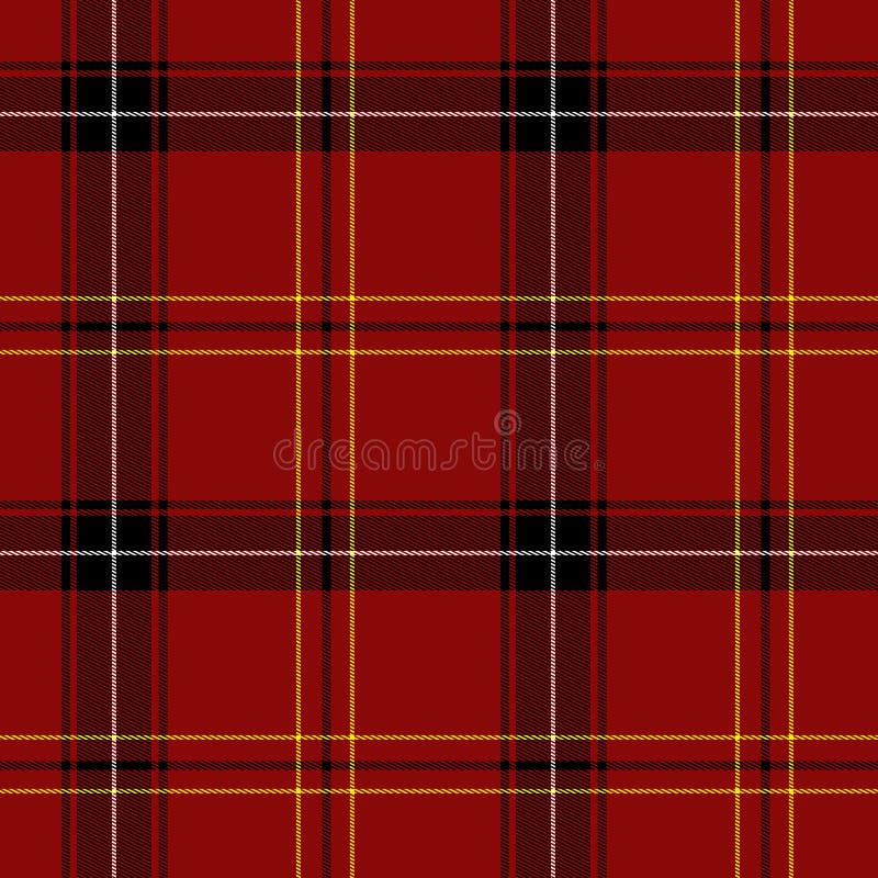 Red Tartan Seamless Pattern Stock Illustration - Illustration of ...