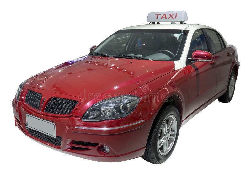 Red TAXI stock image. Image of service, show, economic - 55691361
