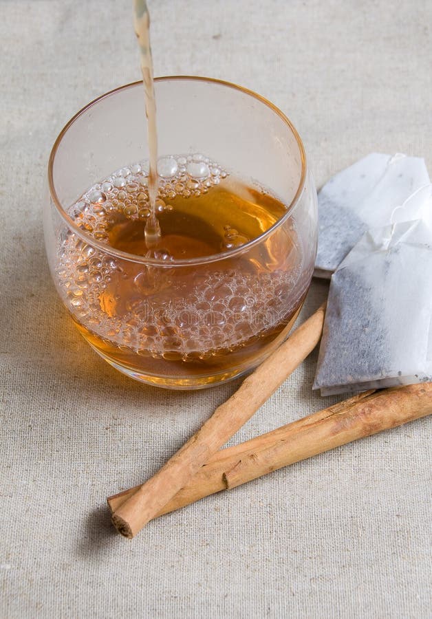 Red tea stock image. Image of liquid, infusion, glass - 21650643