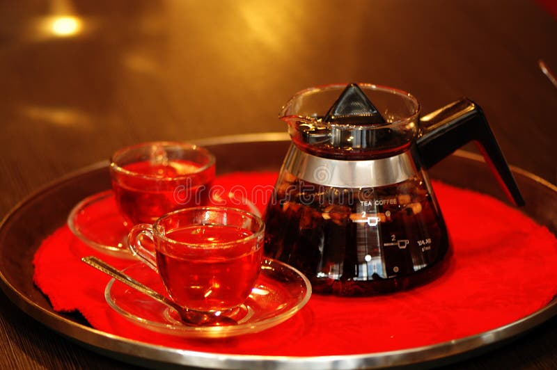 Red Tea stock image. Image of relax, aroma, breakfast - 5212909