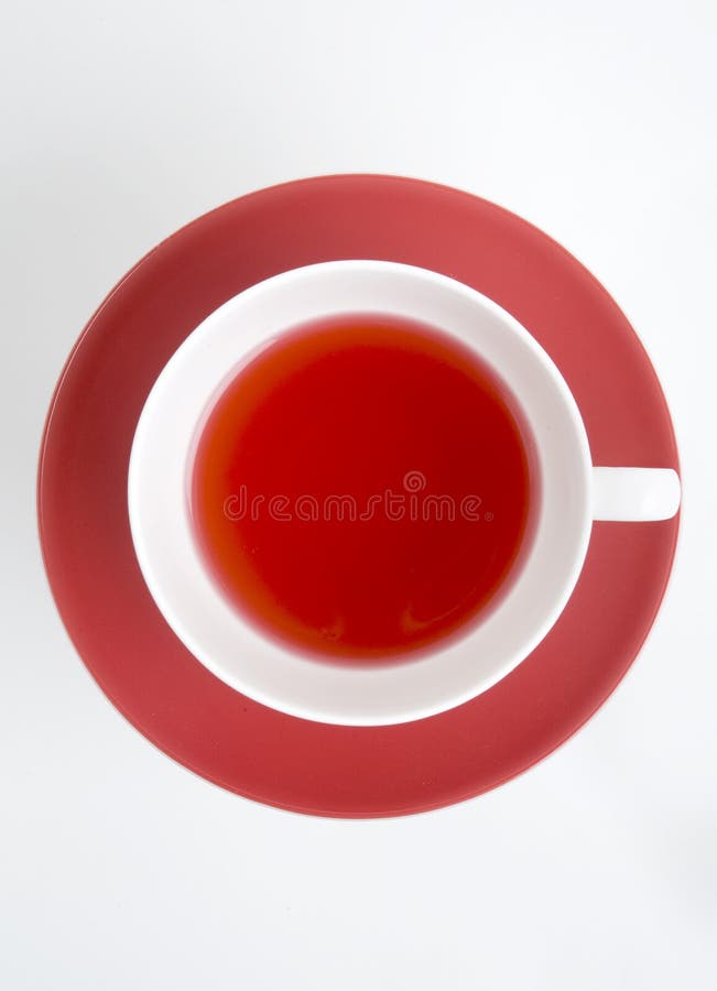 Red tea stock photo. Image of dinning, saucer, serve, drink - 9047880