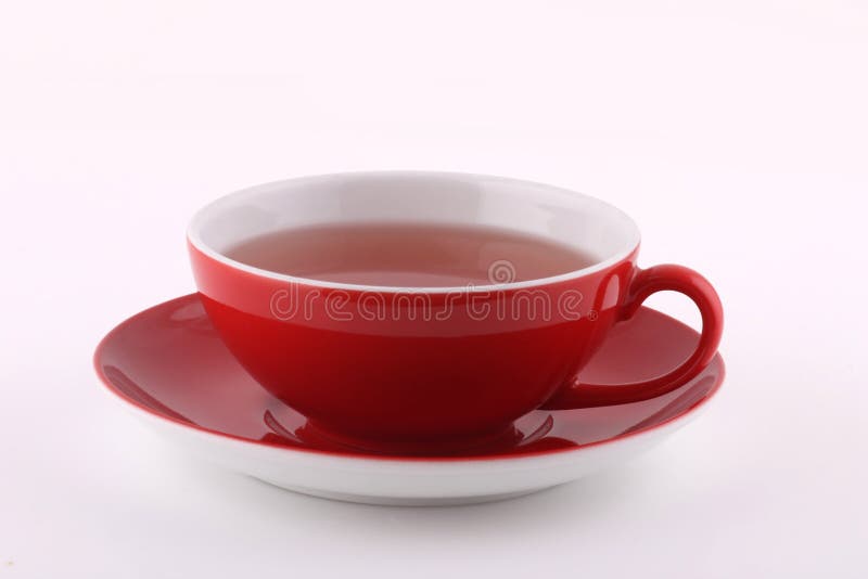 Red Tea cup stock image. Image of healthy, party, herbal - 7044731