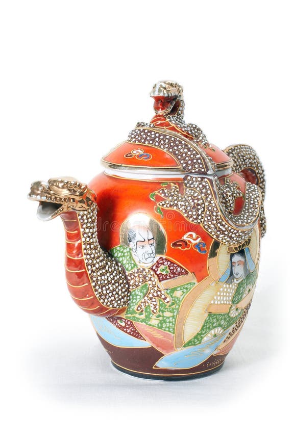 Red teapot 2. stock image. Image of china, elegance, fragility - 1999975