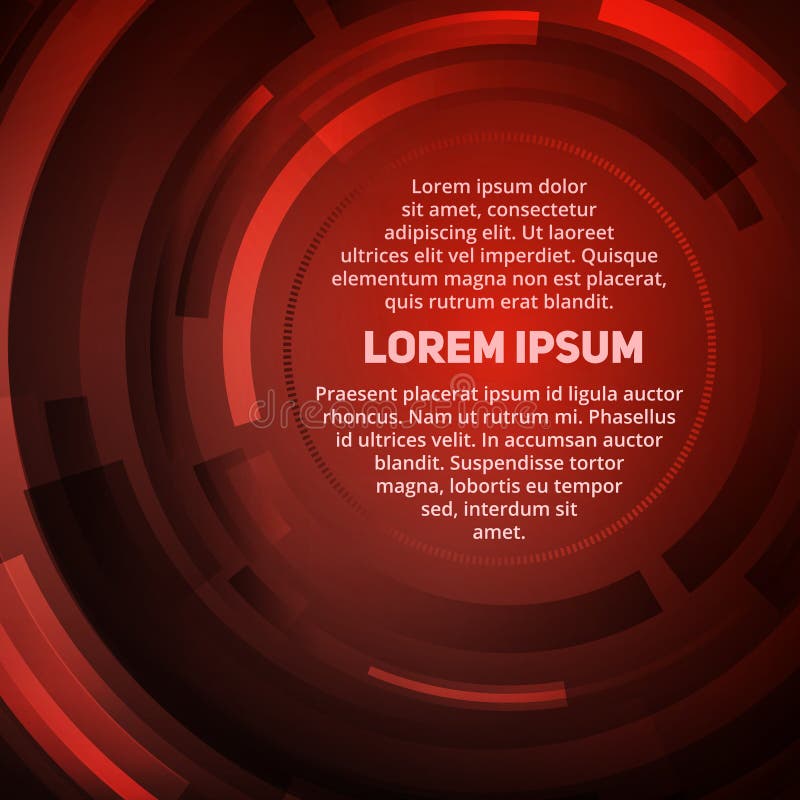 Technical Circular Design stock vector. Illustration of circles - 34959597