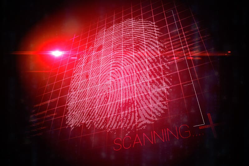 Red Technology Hand Print Design Stock Illustrations – 909 Red ...