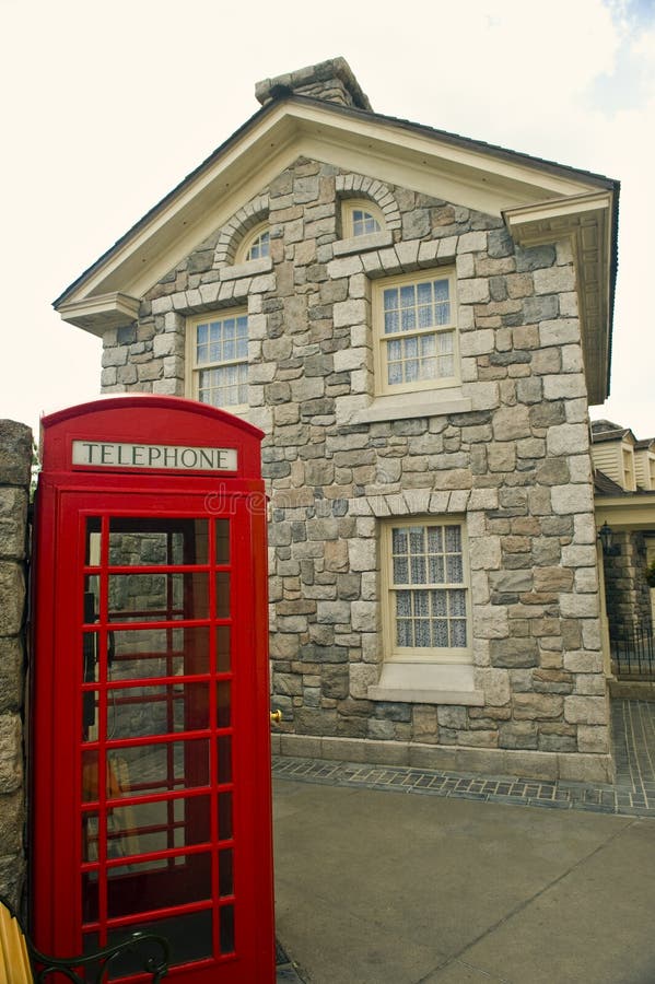 Red telephone booth stock photo. Image of common, europe - 4907818