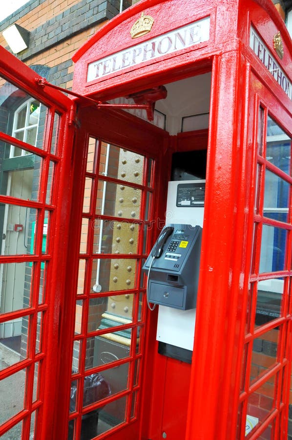 Red telephone box stock image. Image of life, britain - 23612677