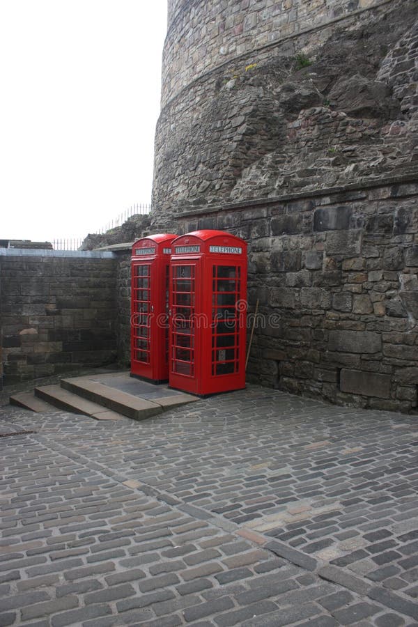Red telephone box stock image. Image of edinburgh, booths - 42302933