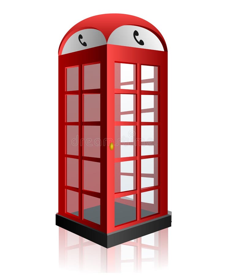 London Girl stock vector. Illustration of telephone, cartoon - 17347808