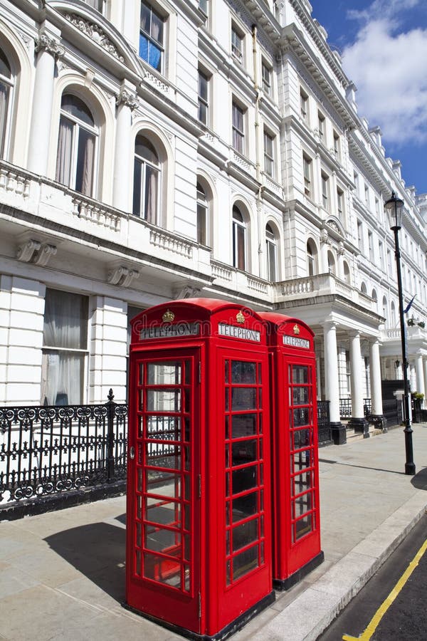 Red Telephone Boxes in London Stock Image - Image of cities, europe ...