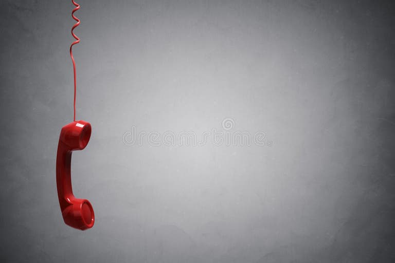 Red telephone receiver stock photo. Image of 1980s, horizontal - 66948190