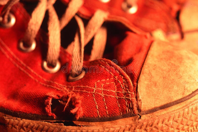 Old Red Shoe Free Stock Photos & Pictures, Old Red Shoe Royalty-Free ...