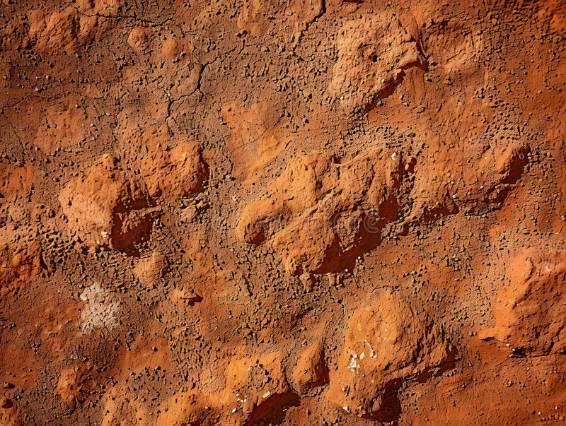 Red Terracotta Texture Close-Up Photography Stock Illustration ...