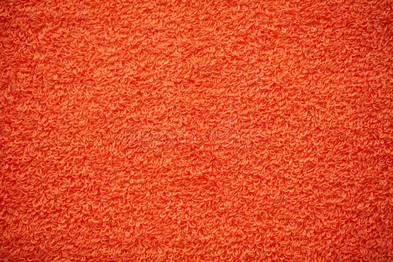 Red Terry Natural Cotton Towel Background Texture Stock Photo - Image ...