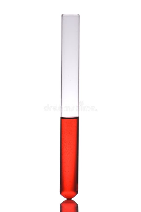 Red test-tube stock image. Image of pyrex, flask, research - 3714103