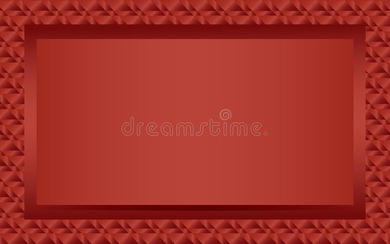 Red Text or Photo Frame Landscape Stock Vector - Illustration of ruby ...