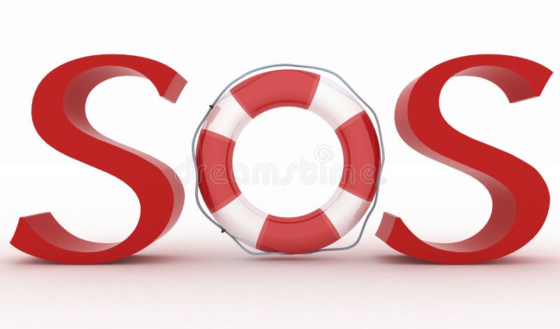 Red Text Sos Lifebelt Stock Illustrations – 53 Red Text Sos Lifebelt ...